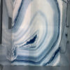 Bathroom backlit wall with onyx stone in Pompano Beach - lumiron